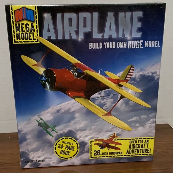 Mega Model | Toys | Mega Model Airplane Build Your Own Huge 28inch Wide ...